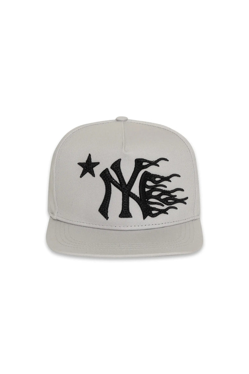 Hellstar Grey NY Snapback – StealthNY