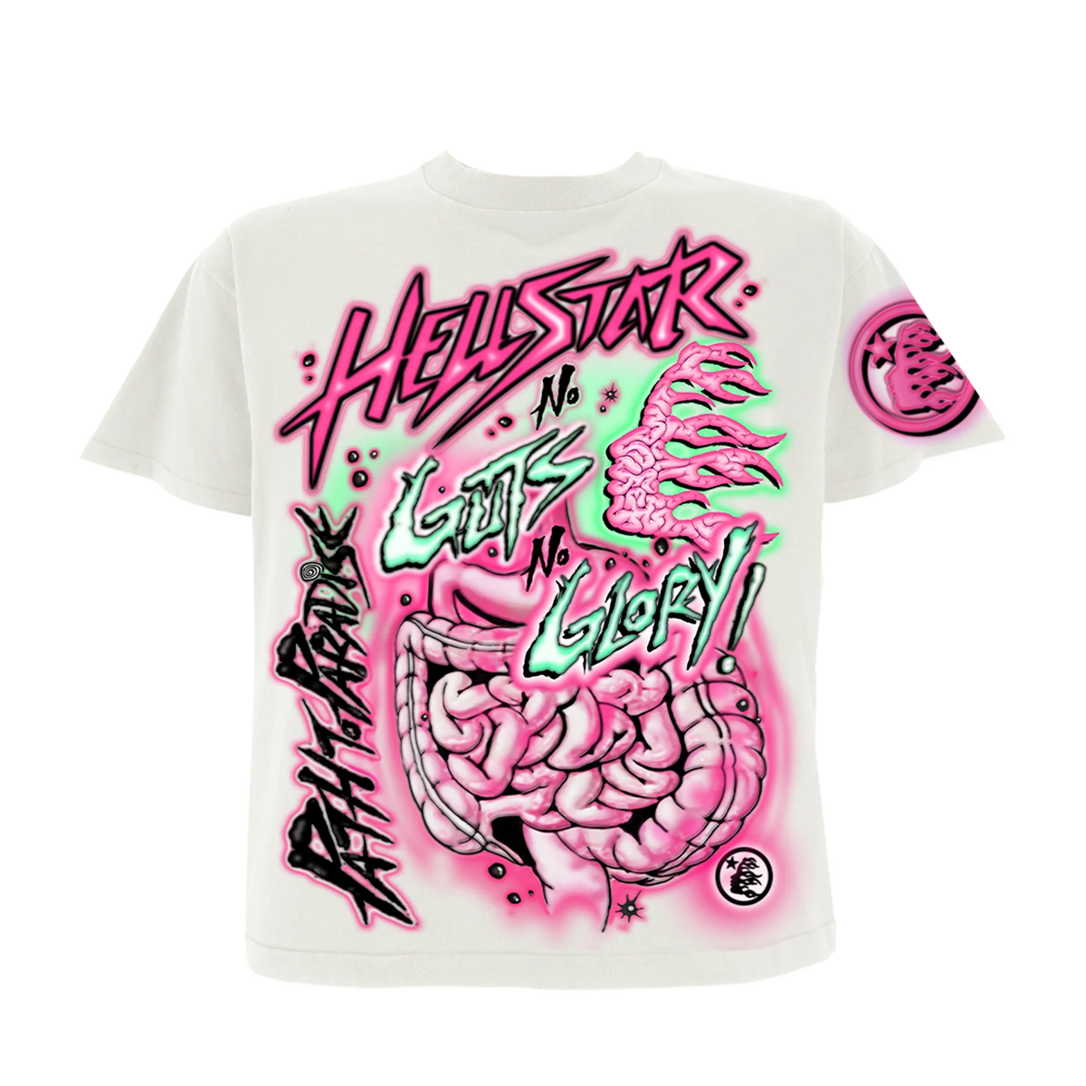 Hellstar No Guts No Glory T Shirt StealthNY Hellstar No Guts No Glory T Shirt StealthNY