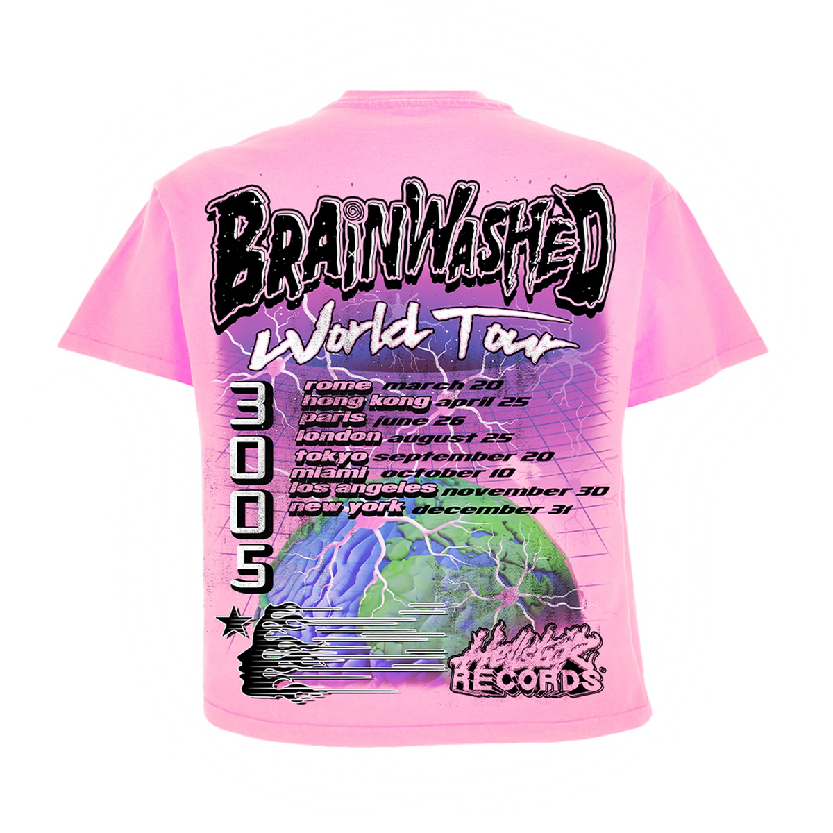 Hellstar Brainwashed World Tour T-Shirts – StealthNY