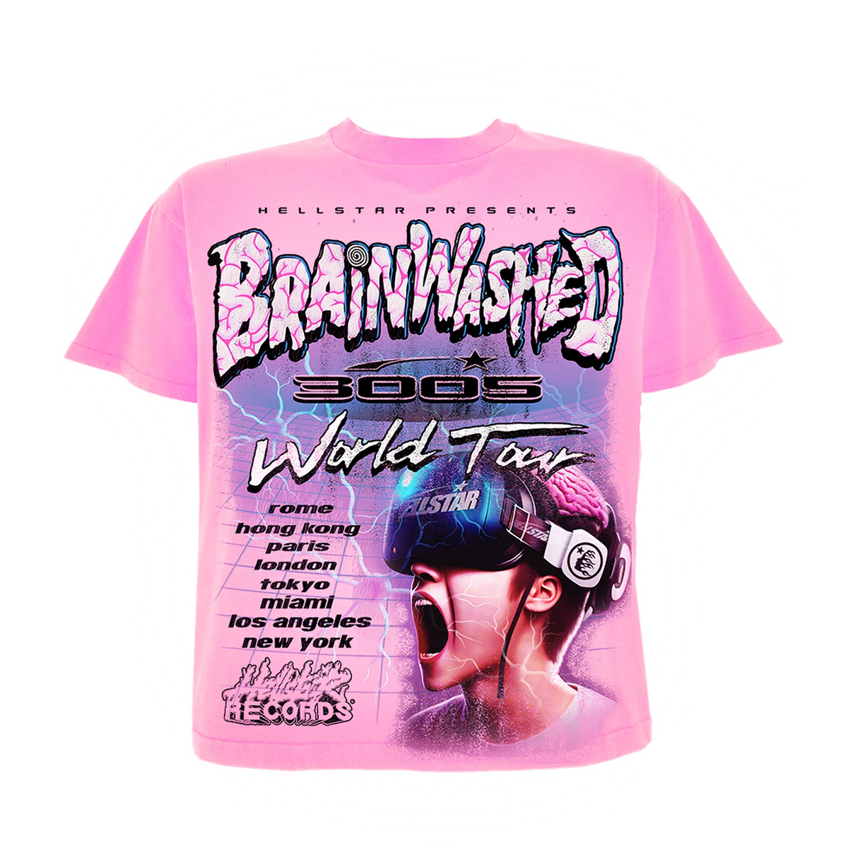 Hellstar Brainwashed World Tour T-Shirts – StealthNY