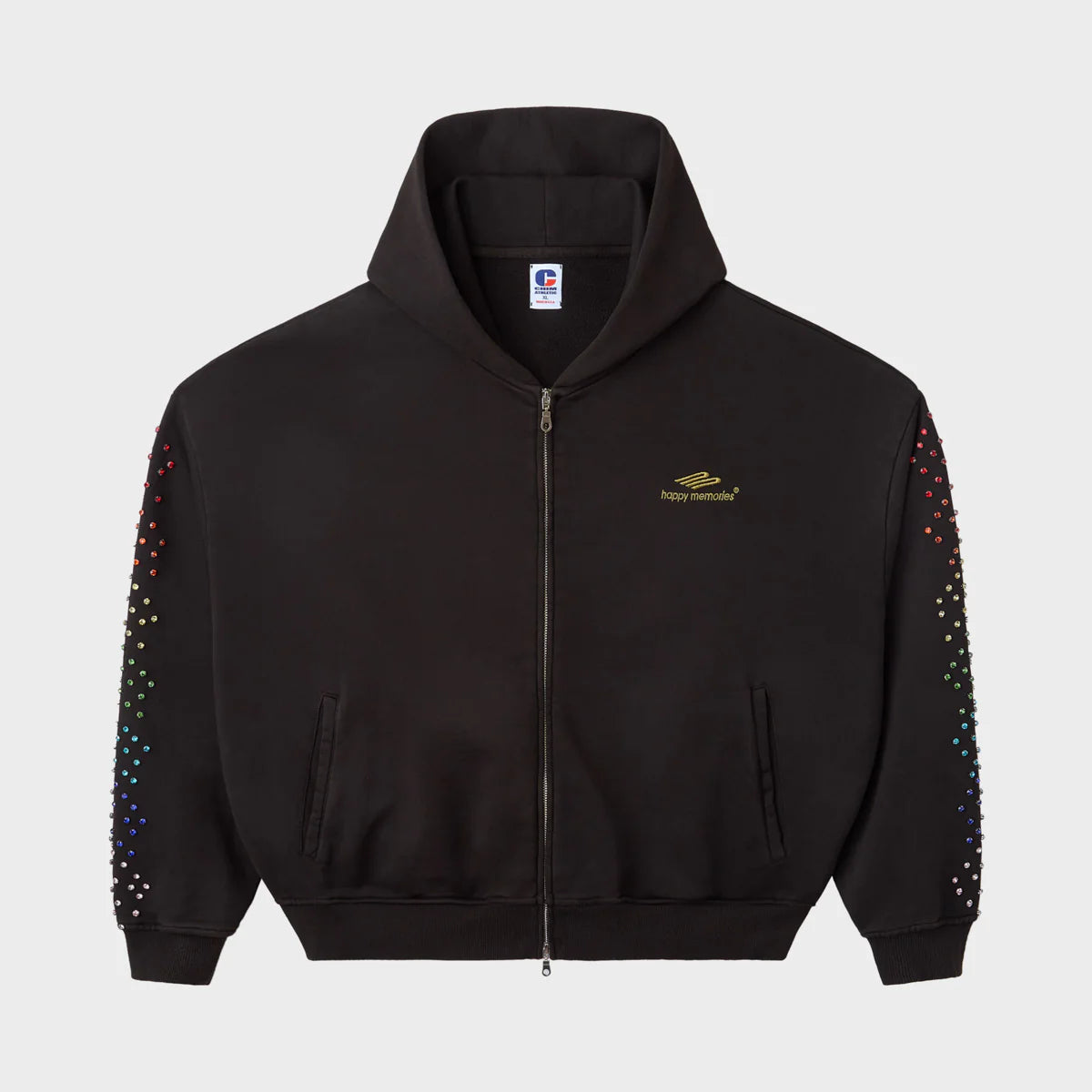 HMDD "Rainbow Crystal" Zip-Up Hoodie