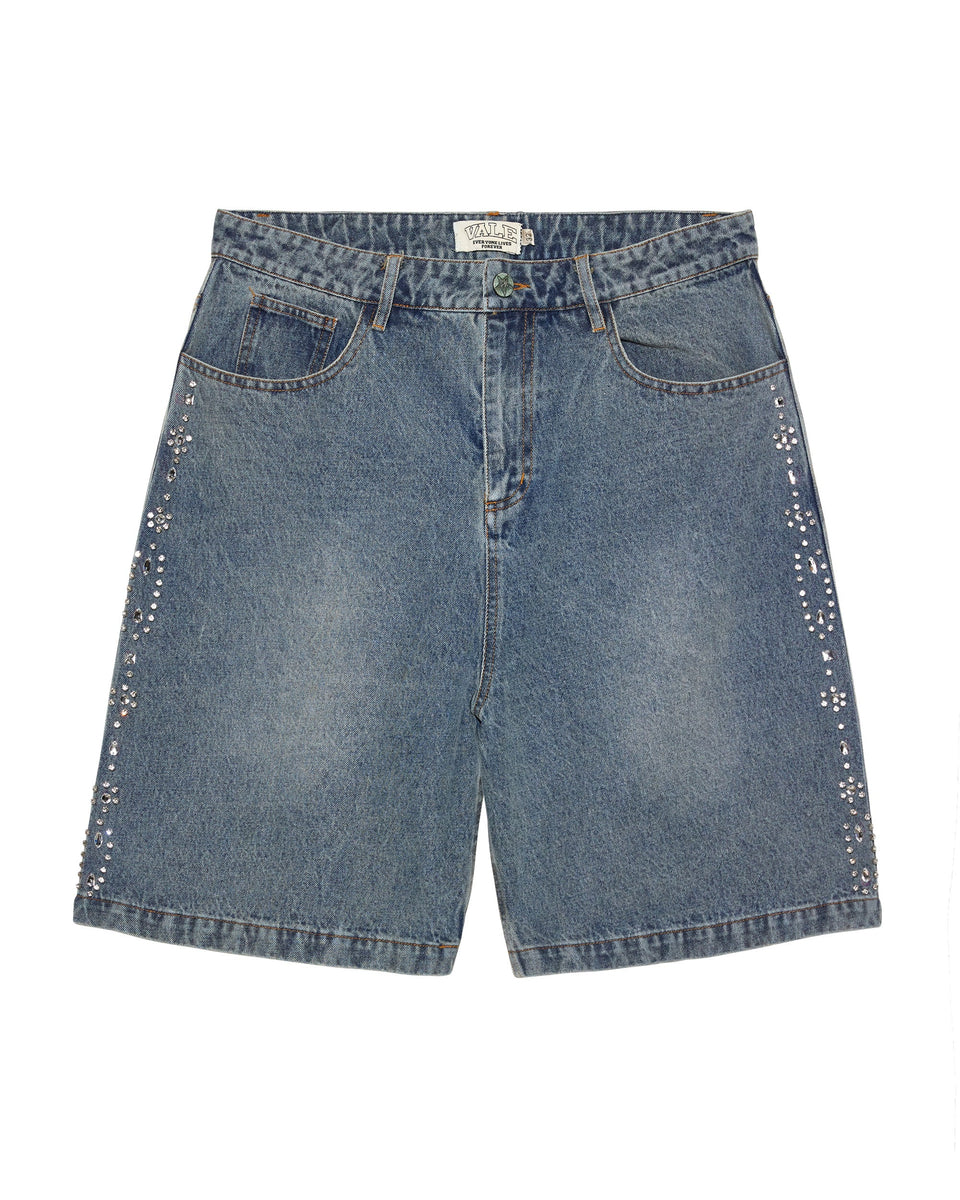 Vale "Crystal Jorts" Jean Shorts – StealthNY