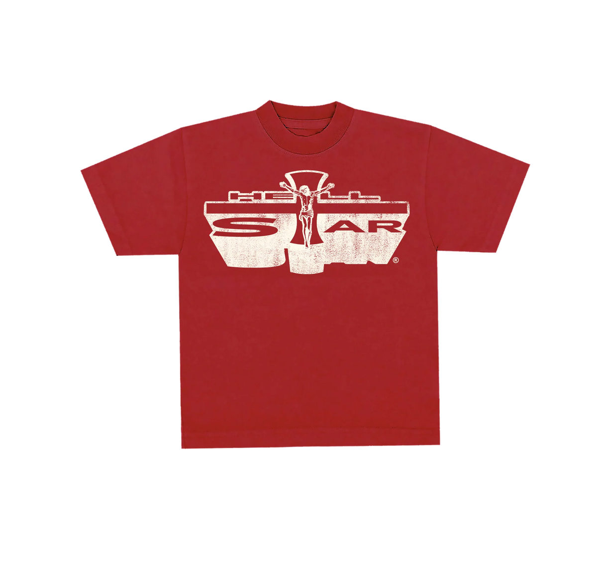 Hellstar Red Jesus Emblem Tee – StealthNY